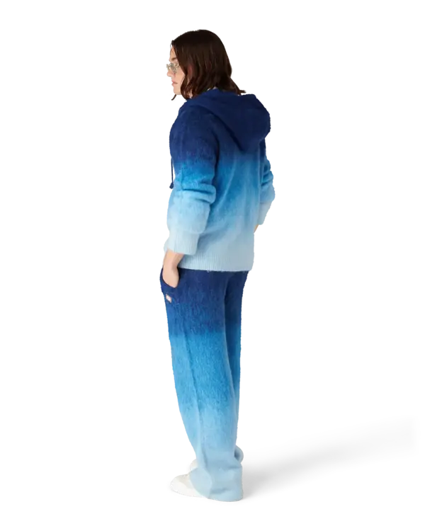 Casablanca Gradient Mohair Hooded Sweatshirt
