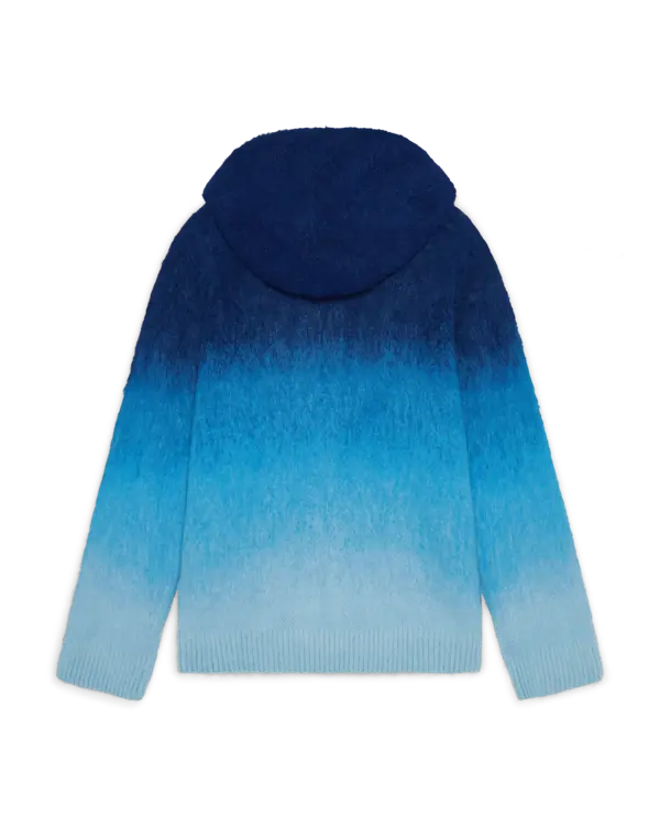 Casablanca Gradient Mohair Hooded Sweatshirt