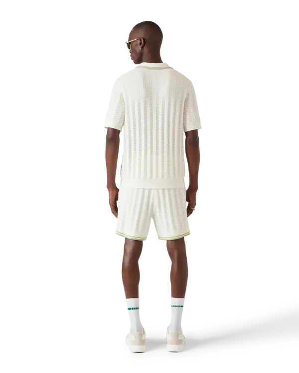 Casablanca Tennis Boucle Polo Shirt - Multicolor
