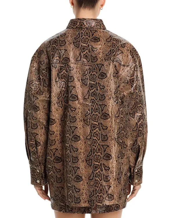 Ksubi Astra Long Sleeve Snakebite Jacket