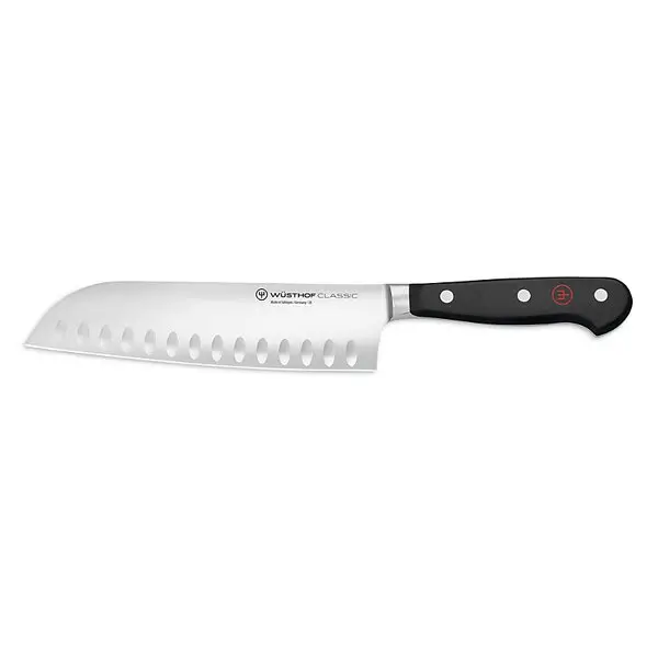 WUSTHOF Classic 7 Santoku Knife - Black