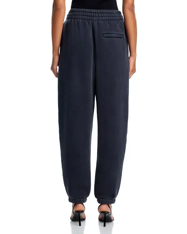 Alexander Wang Embellished Logo Sweatpants