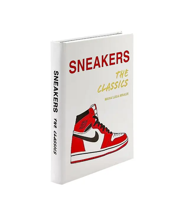 GRAPHIC IMAGE Sneakers: The Classics Leather Bound Book - White