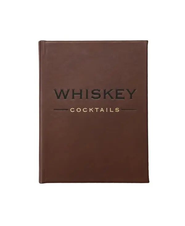 GRAPHIC IMAGE Whiskey Cocktails Leather Bound Book