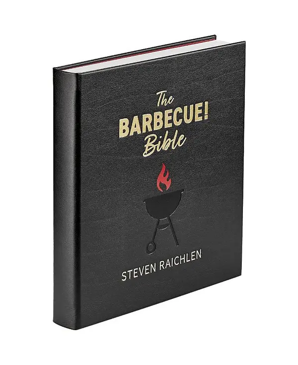 GRAPHIC IMAGE The Barbecue Bible Leather Bound Book - Black