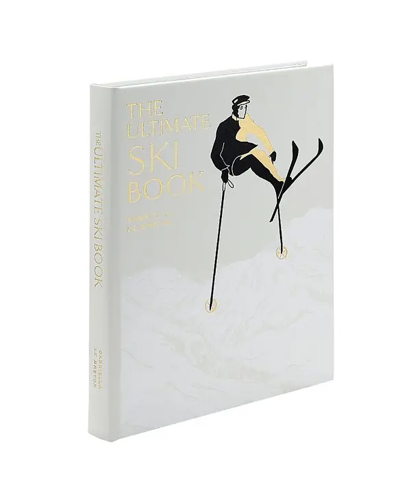 GRAPHIC IMAGE The Ultimate Ski Book Leather Edition - Ivory
