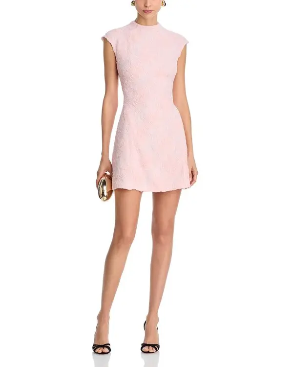ROTATE BY BIRGER CHRISTENSEN Mesh Mini Dress