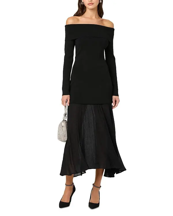 Astr The Label Lidia Dress - Black