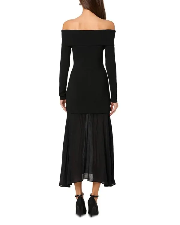 Astr The Label Lidia Dress - Black