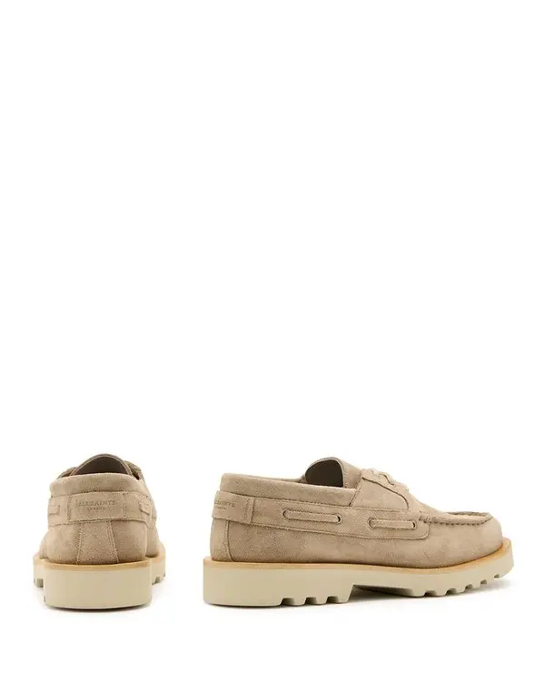 ALLSAINTS Skiff Leather Boat Shoes