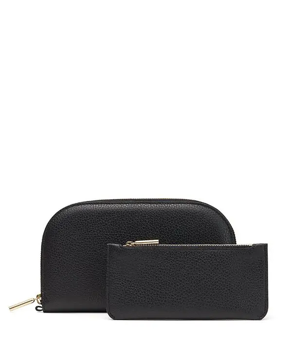 Cuyana Duo Zip Wallet - Black