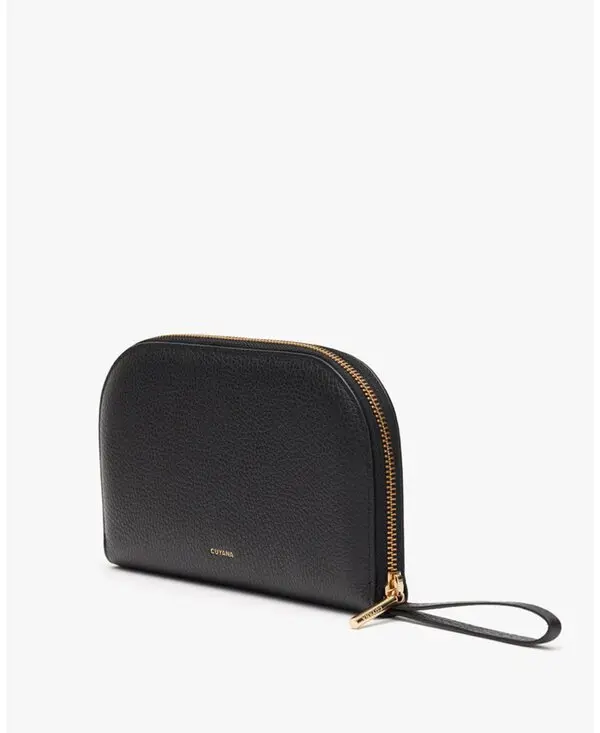 Cuyana Duo Zip Wallet - Black