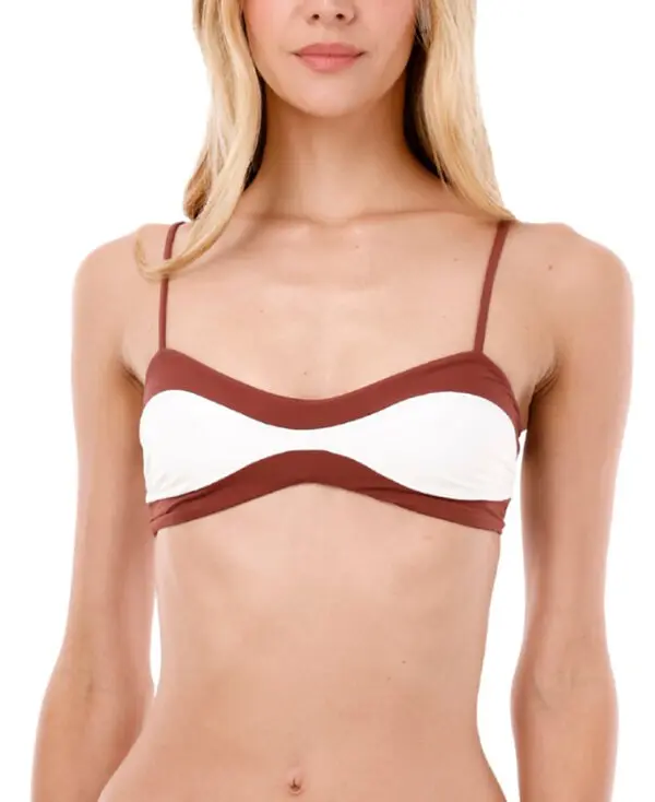 MALAI Bikini Top - Barn Red