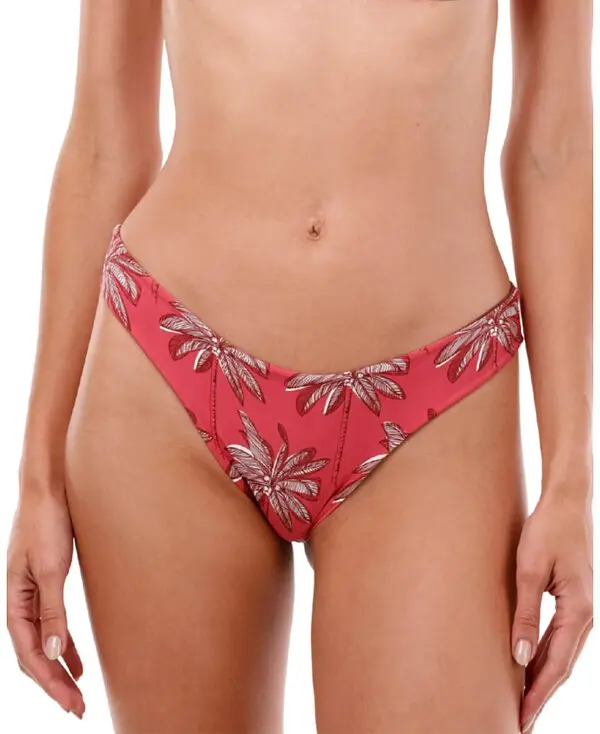 MALAI Tropical Wine Neo Paramount Bikini Bottom - Red Tropical Wine