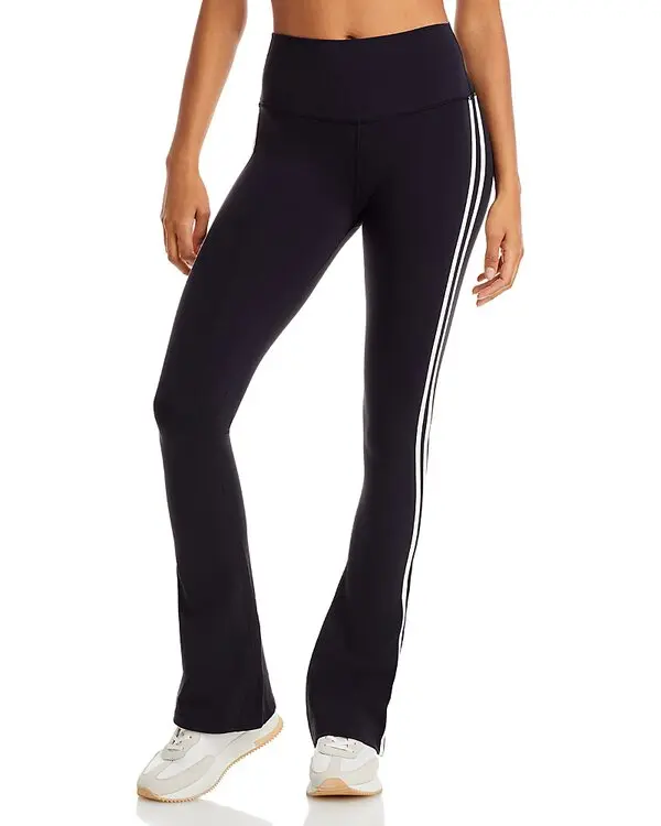 Splits59 Raquel High Waist Flare Pants - Black/white