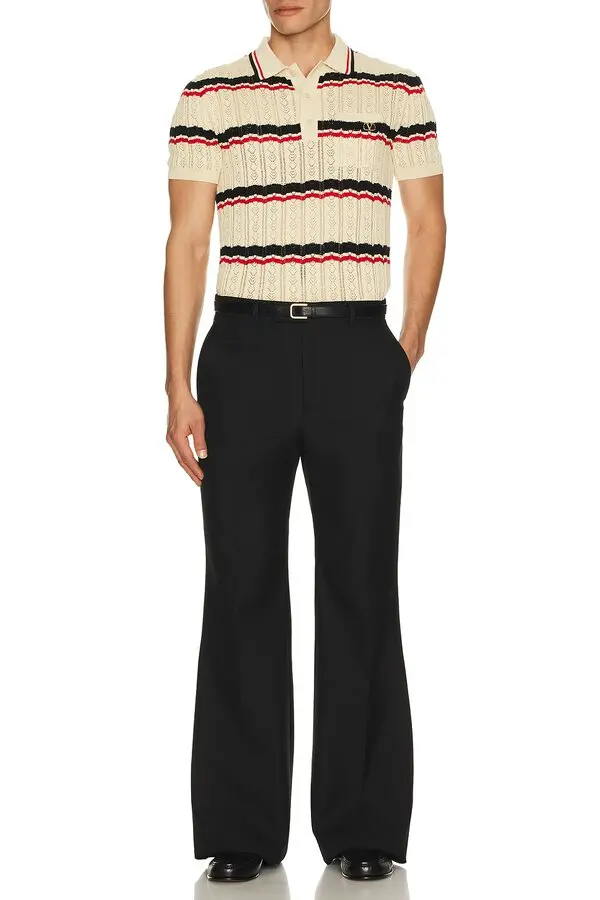 Valentino Garavani Diagonal Wool Trouser