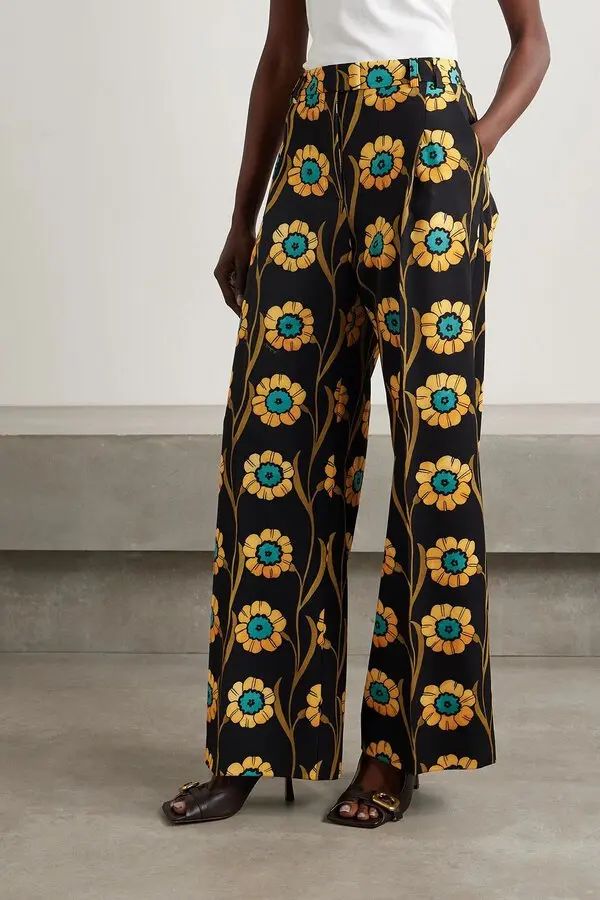 La DoubleJ La Comasca Printed Jersey Pants