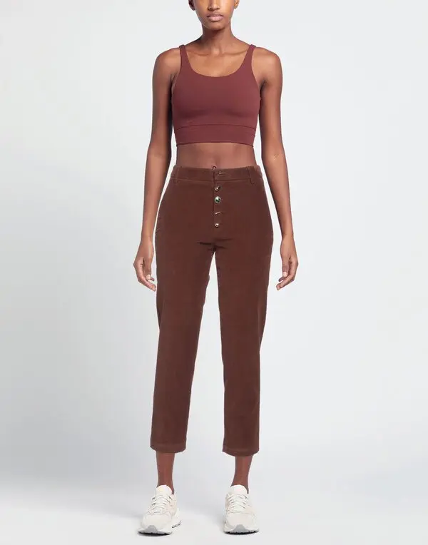 DONDUP Tapered Cotton Lyocell Blend Corduroy Pants