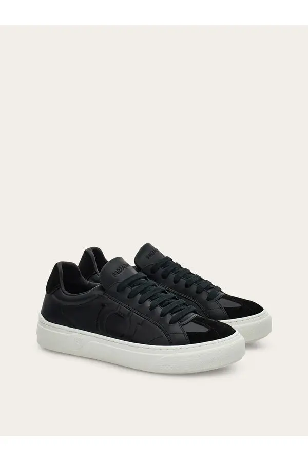 FERRAGAMO Gancini Low-top Sneakers
