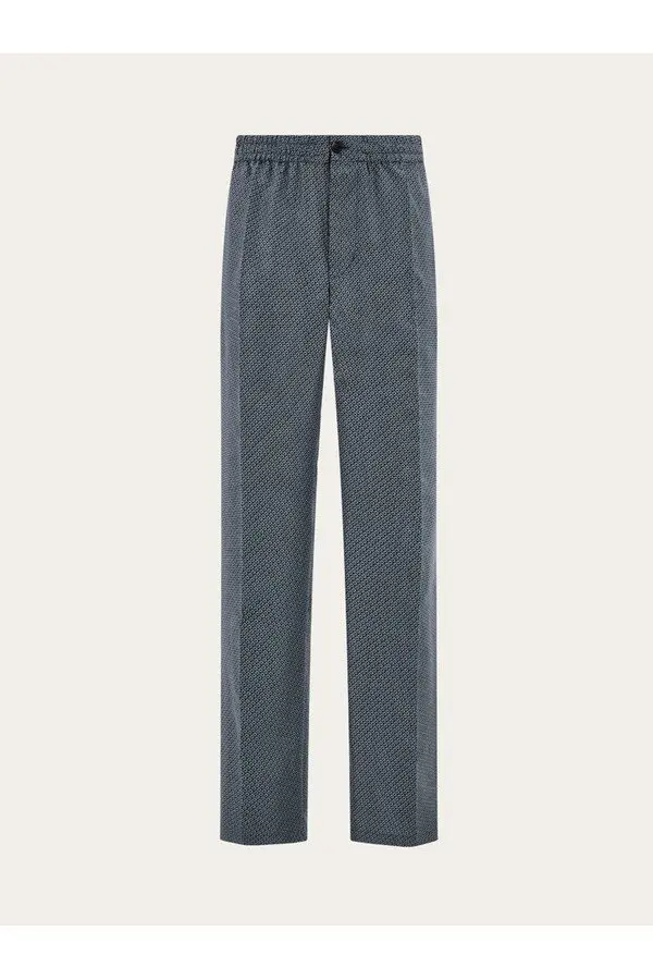 FERRAGAMO Pajama Trouser - Natural