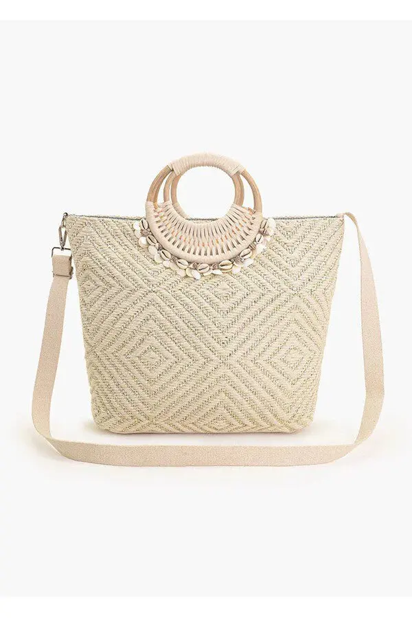 Yumi Kim Santorini Summer Tote - Beige