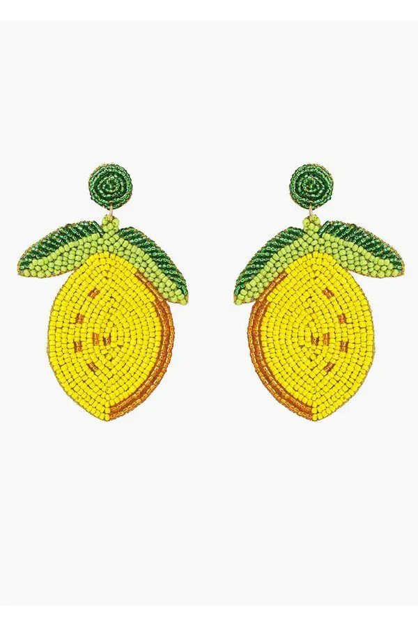 Yumi Kim Lemon Blossom Beaded Earrings - Green
