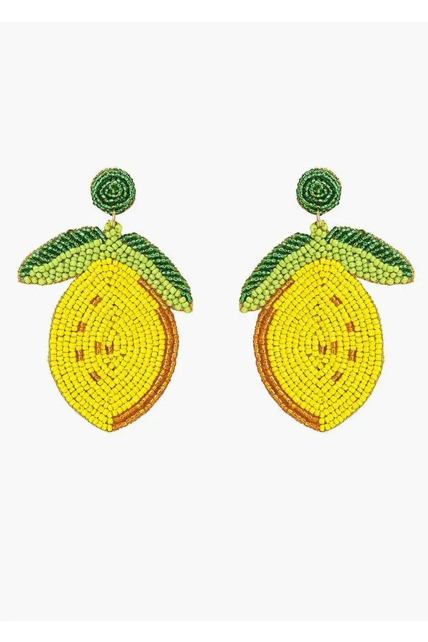 Yumi Kim Lemon Blossom Beaded Earrings - Green