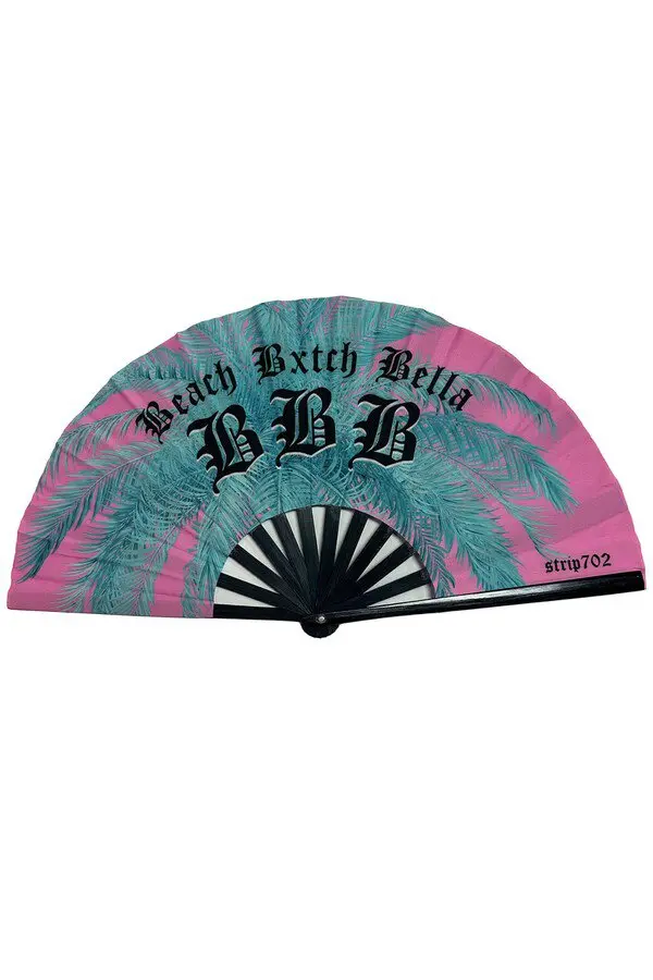 HEARTGLASS Miami Vice Neon Fan - Black