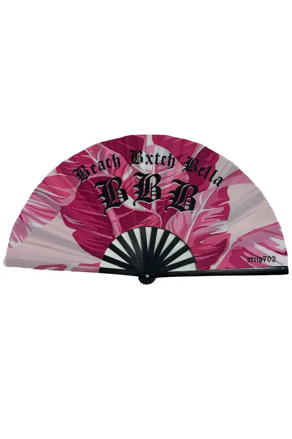 HEARTGLASS Beach Bxtch Neon Fan - Black