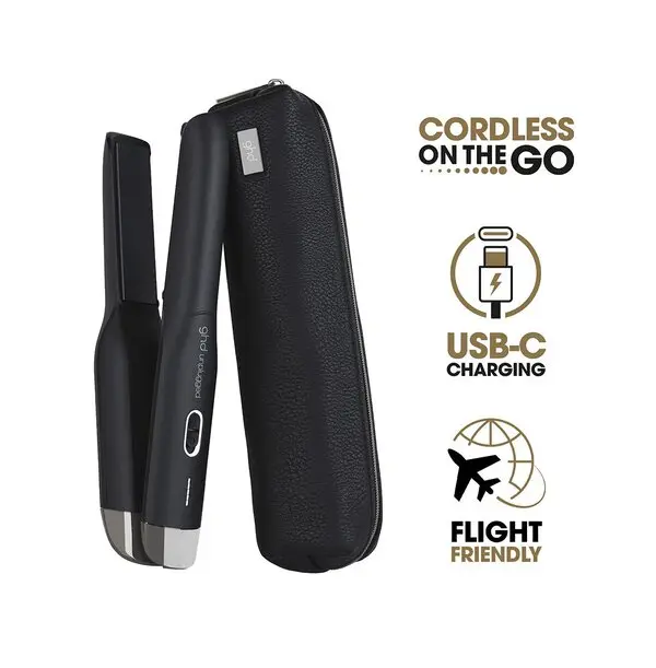 GHD Unplugged Styler Cordless Flat Iron - Black