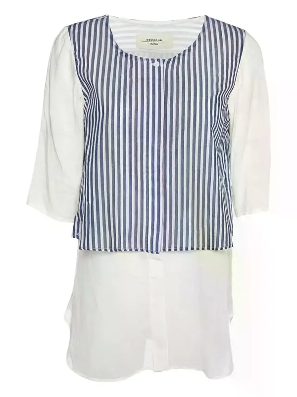 Max Mara Striped Button-down Shirt