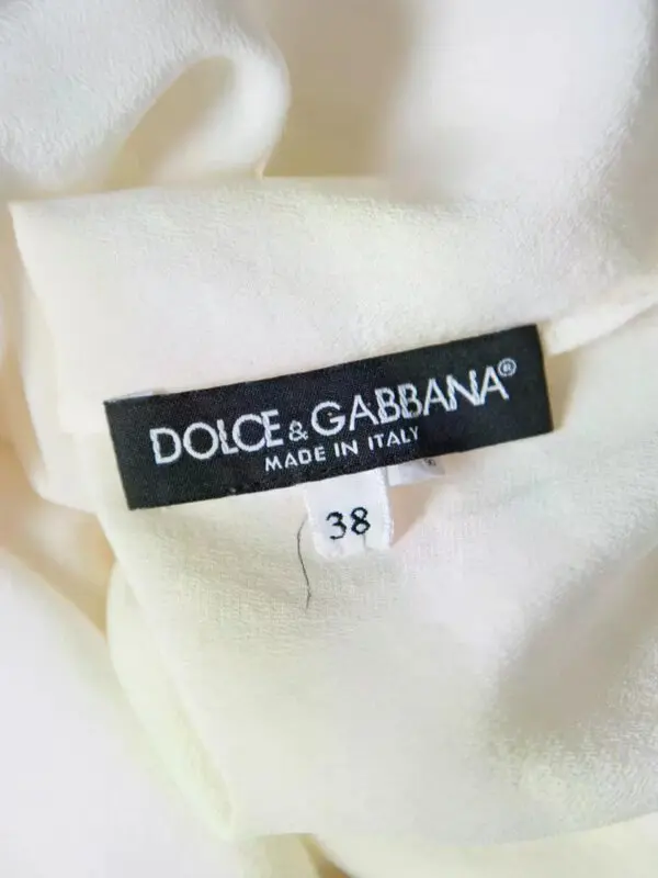 Dolce & Gabbana Bow-detail Lace Blouse