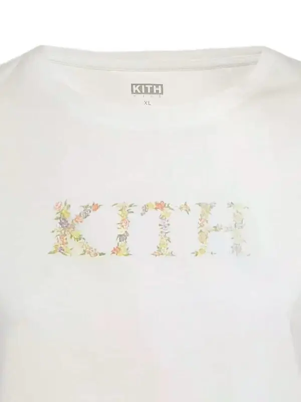Kith Floral Logo T-shirt