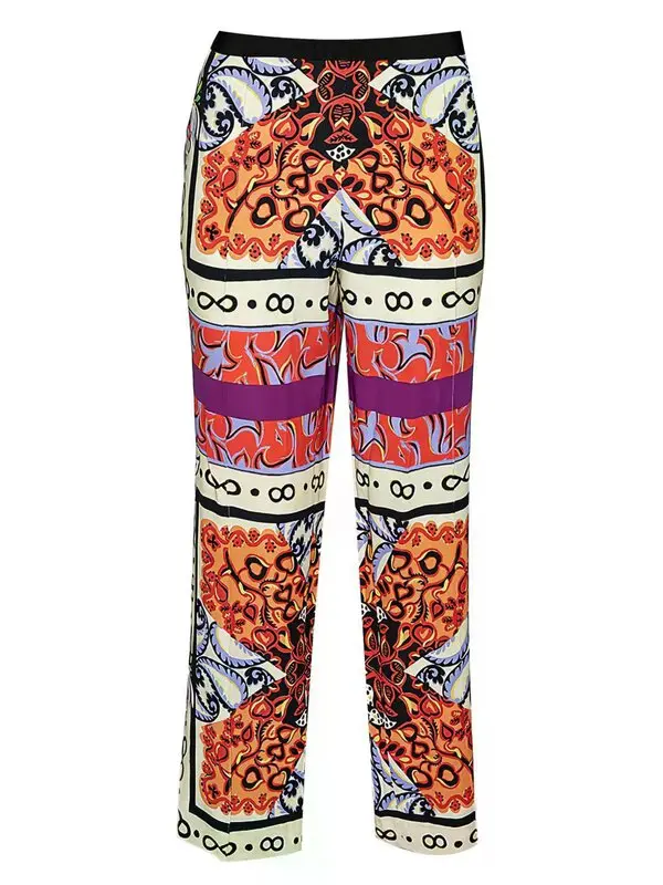 Etro Graphic-print Trousers