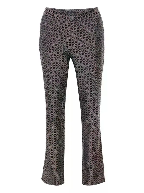 JOSEPH Duke Patterned Trousers