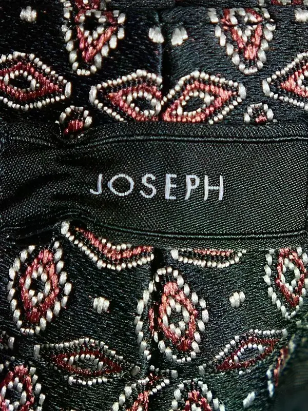 JOSEPH Duke Patterned Trousers