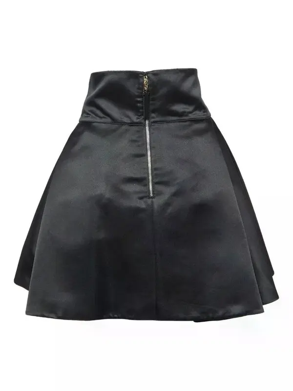 Elisabetta Franchi Chain-embellished Flared Skirt