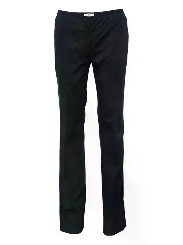 Prada Cotton-blend Straight Leg Pants