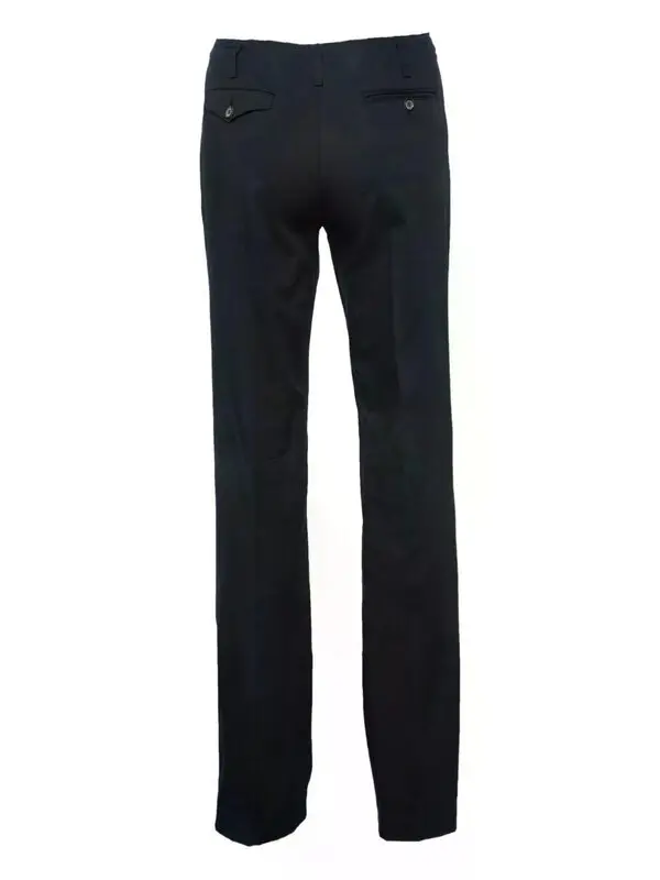 Prada Cotton-blend Straight Leg Pants