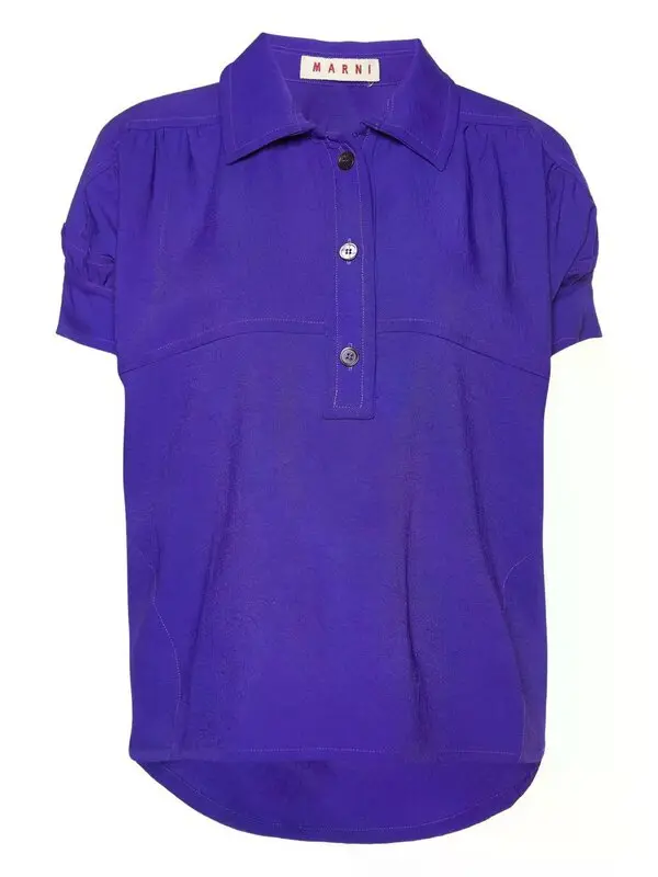 Marni Short-sleeve Polo Top