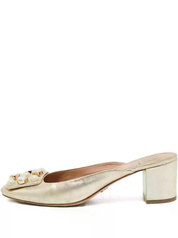 Tory Burch 50mm Leather Heeled Mules