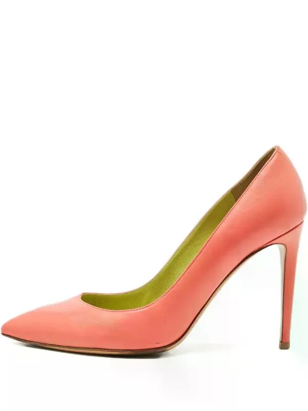 Ralph Lauren 105mm Leather Pumps