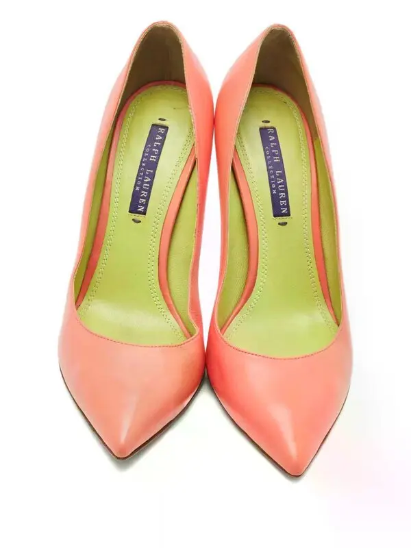 Ralph Lauren 105mm Leather Pumps