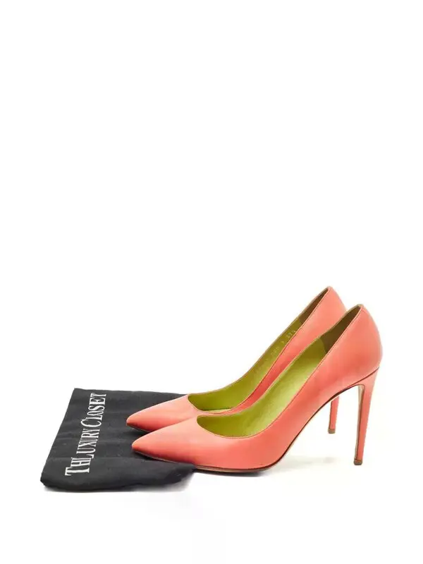 Ralph Lauren 105mm Leather Pumps