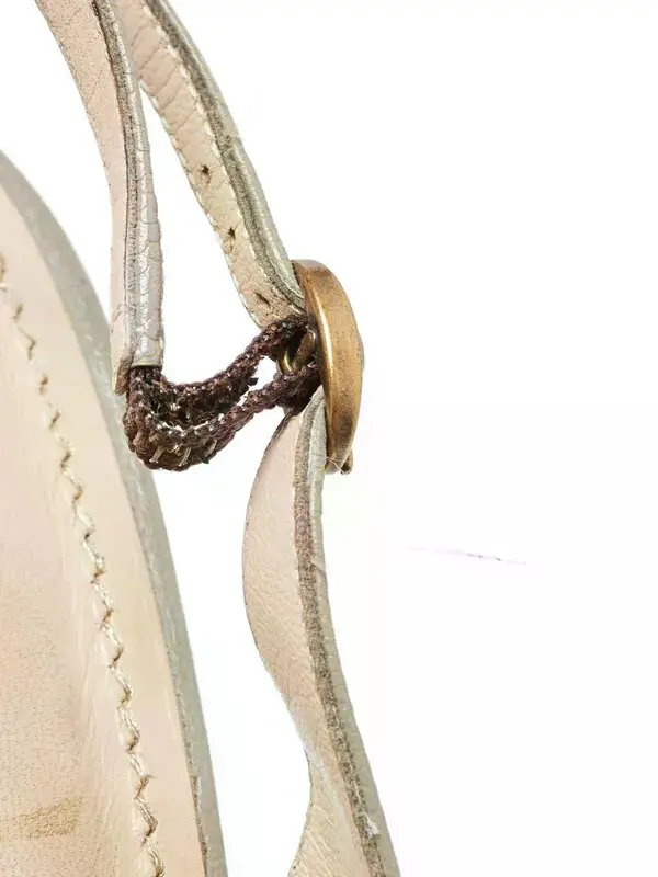 Saint Laurent 100mm Tribtoo Leather Slingback Pumps