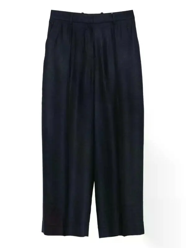 TOTEME Flannel Trousers - Blue