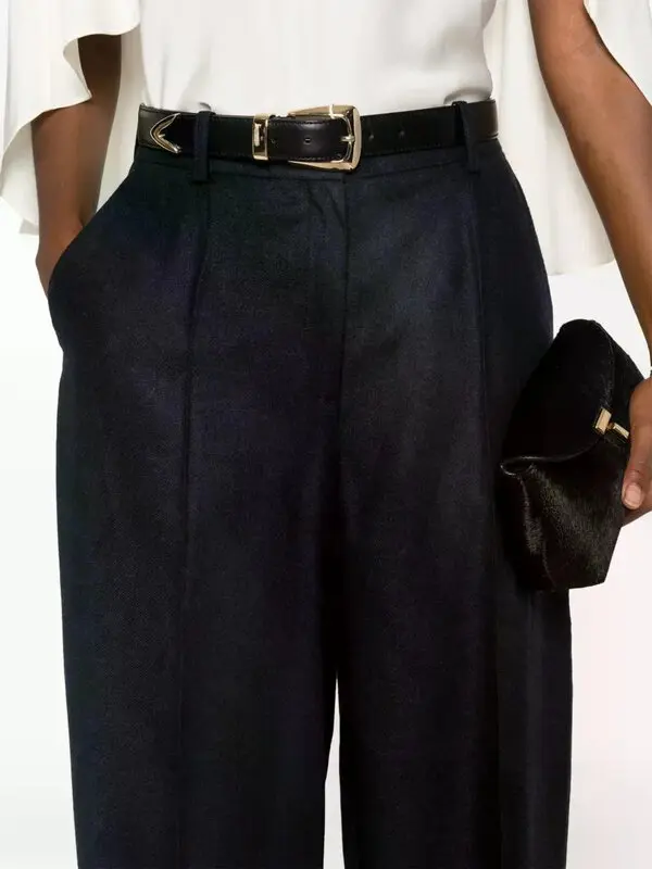 TOTEME Flannel Trousers - Blue