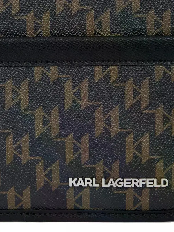 Karl Lagerfeld Monogram Crossbody Bag