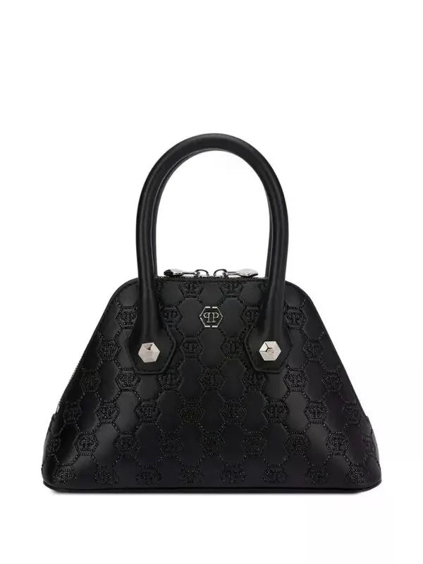 Philipp Plein Small Monogram Handle Bag