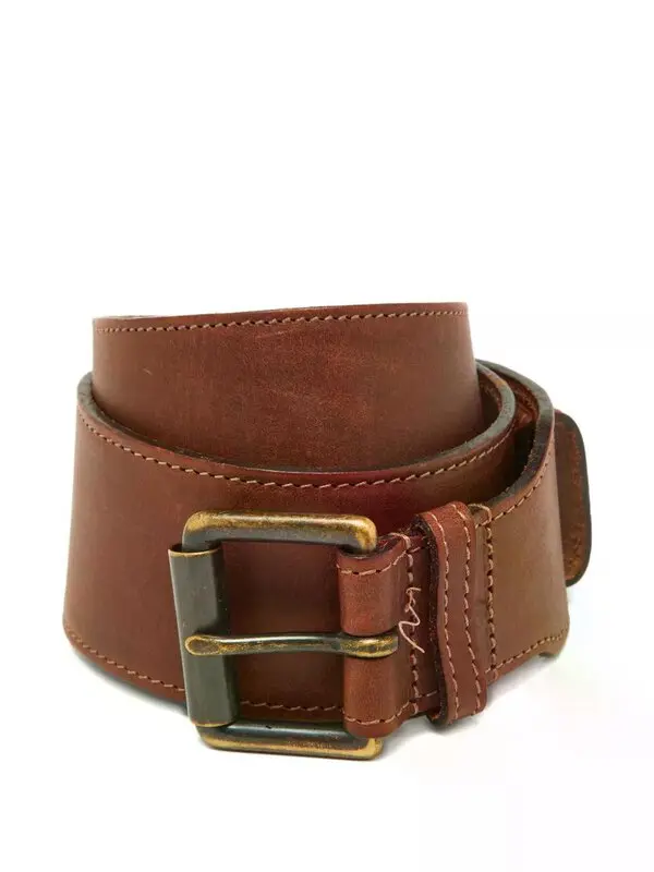 Burberry Leather Belt - Brown